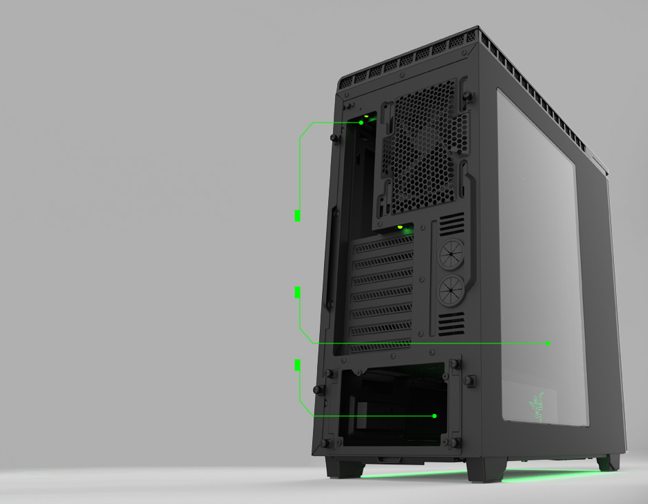 Next Generation Green Computer Case Design by Razer and NZXT – Iowa ...